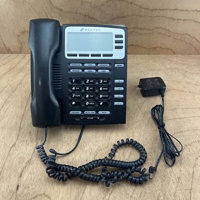 Allworx 9204P Allworx Paetec 9204 Business Phone & Power Adapter | eBay