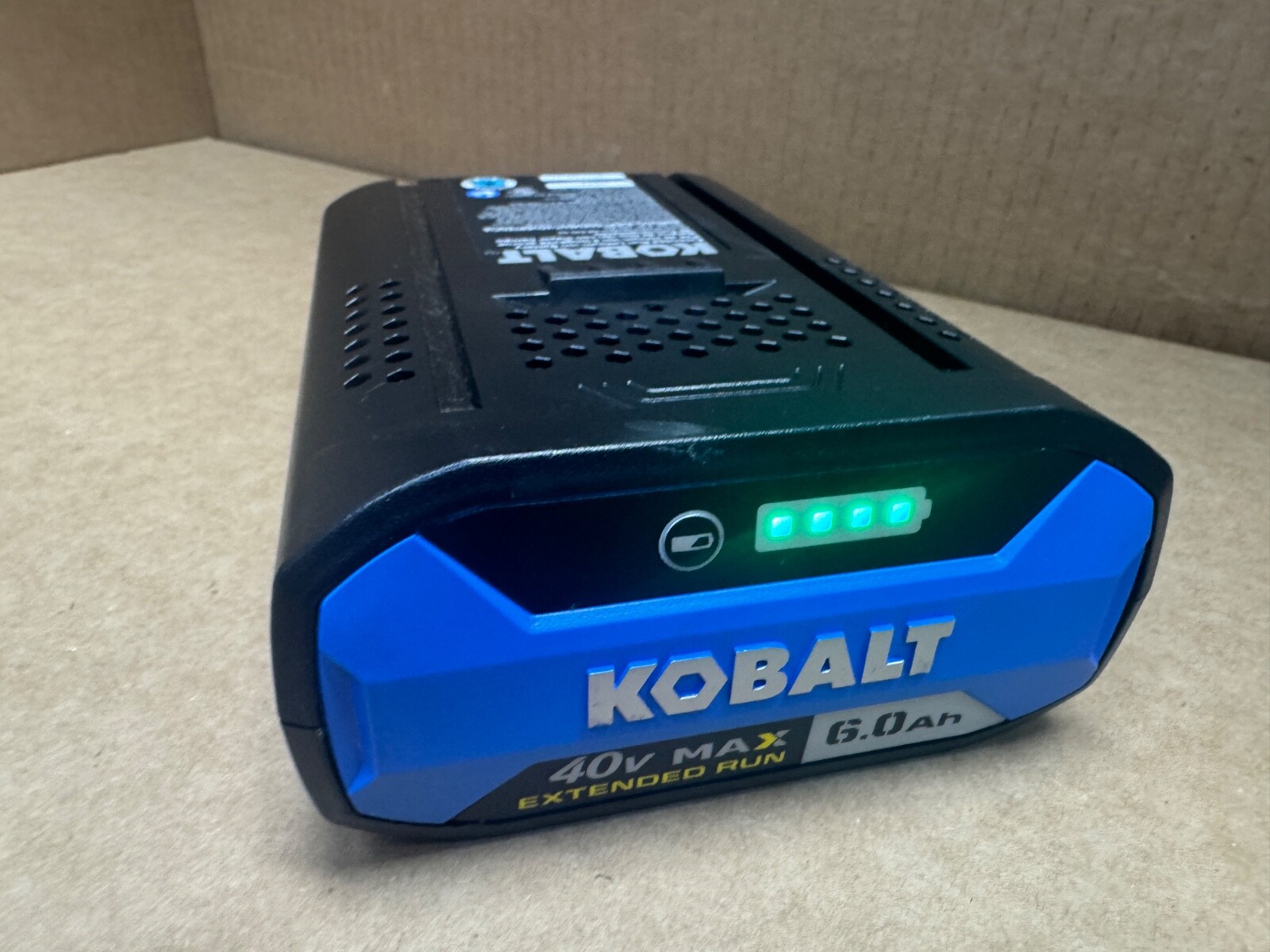 KOBALT [KB 640-03] GENUINE 40V MAX 6.0AH EXTENDED RUN LITHIUM ION ...
