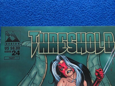 THRESHOLD #24 FAUST GORE EXTREME VARIANT AVATAR PRESS 2000 RARE | eBay