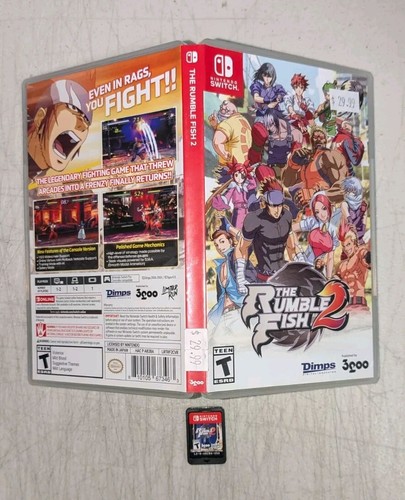 The Rumble Fish 2 (Nintendo Switch) Complete SHIPS FAST!!! | eBay