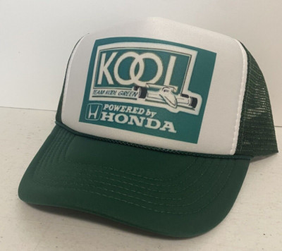 Vintage KOOL Racing Hat Formula 1 Trucker Hat Snapback Honda Racing ...
