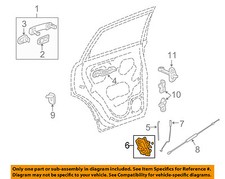 GM OEM Rear Door-lock Actuator Motor 22785488 for sale online | eBay
