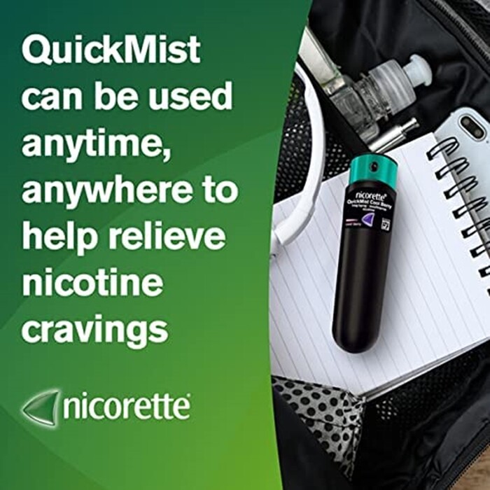 Nicorette Quickmist mouthspray Freshmint 2 x 150 - Pack Of 3 Expiry ...