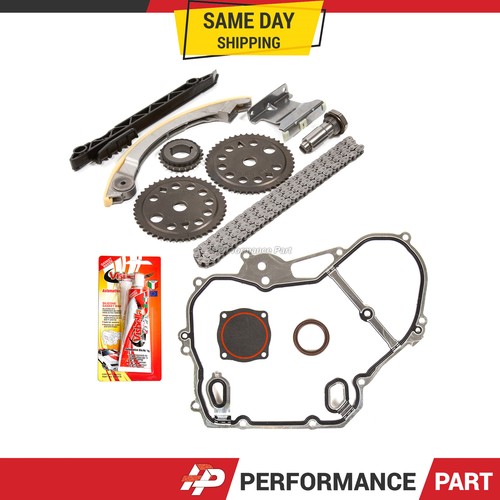Timing Chain Kit Cover Gasket for 00-11 GM 2.0 2.2 Ecotec Z22SE L61 L42 ...