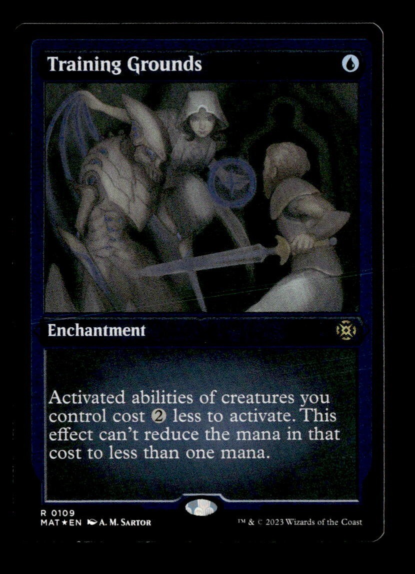 MTG - Training Grounds - The Aftermath - Near Mint Foil Etched | eBay