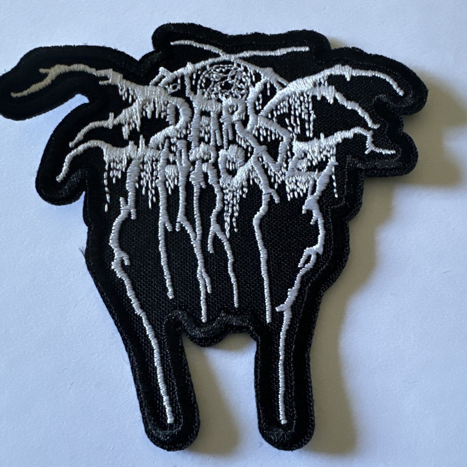 DARK THRONE LOGO EMBROIDERED PATCH Darkthrone mayhem | eBay