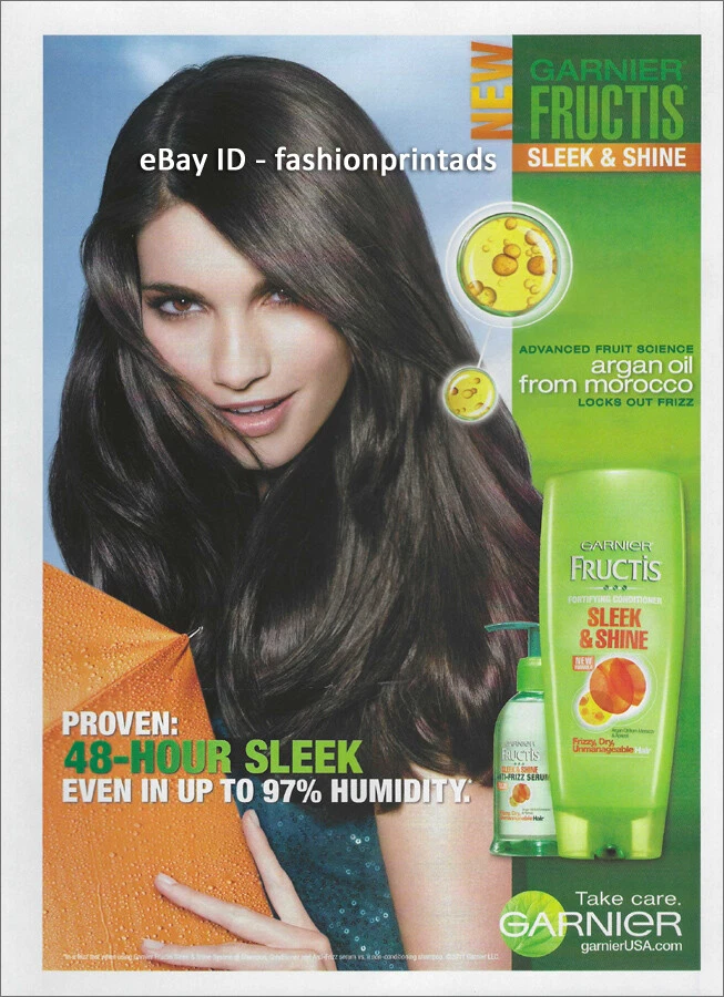 Garnier Fructis Sleek And Shine Ad