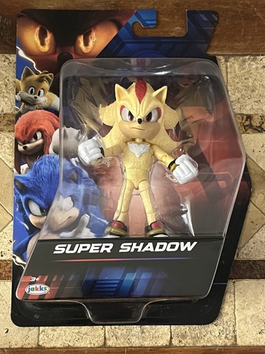 Jakks Sonic 3 Super Shadow Action Figure HTF | eBay