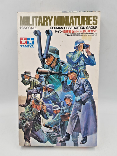 Tamiya 3573 German Observation Group 1/35 WWII Military Miniatures ...