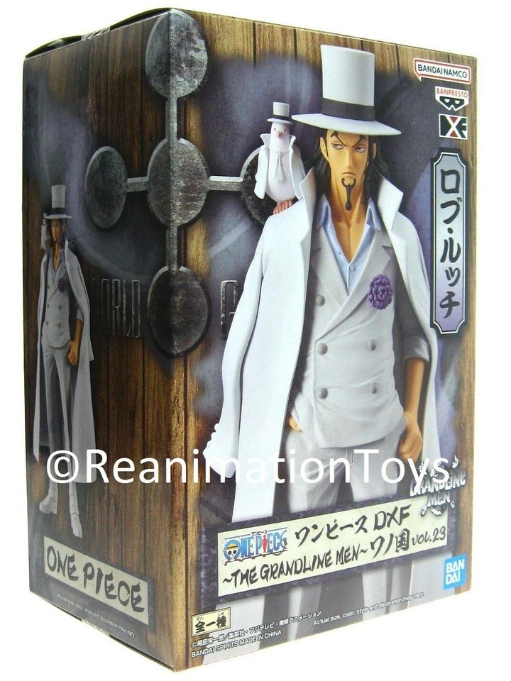Bandai The Grandline Men Vol.23 One Piece Rob Lucci Anime New in Sealed ...