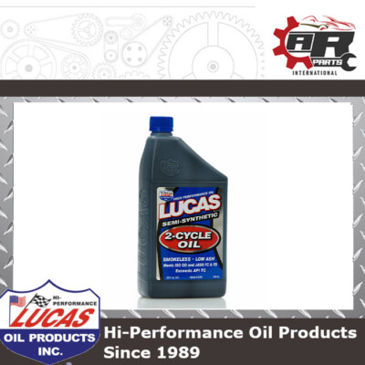 Lucas Oil - Semi Synthetic 2 Cycle Stroke Engine Motor Oil - 946ml ...
