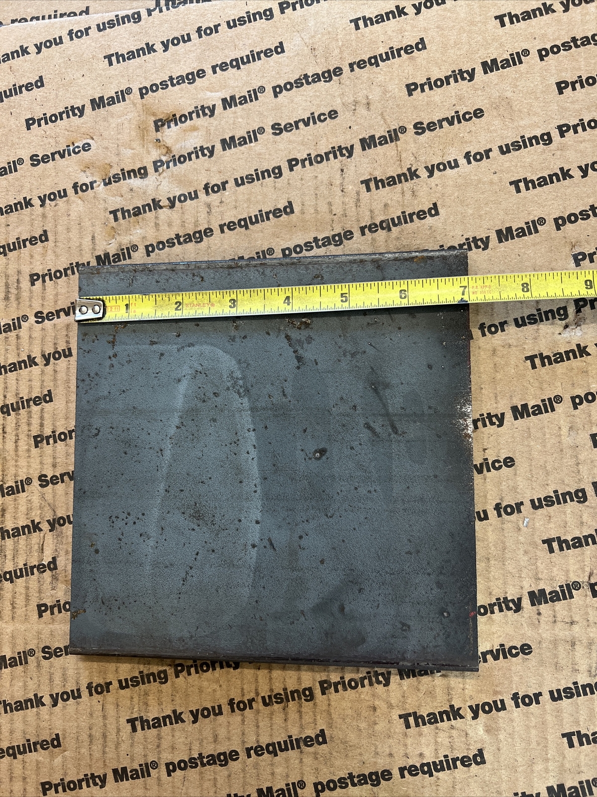 3/8 X 7 X 7 Long Steel Plate A-36 7" X 7" 3/8" Thick | eBay