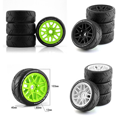 Tire RC Car For Racing Road 17MM Combiner 1/8 Rally WRC FS Racing Flat ...