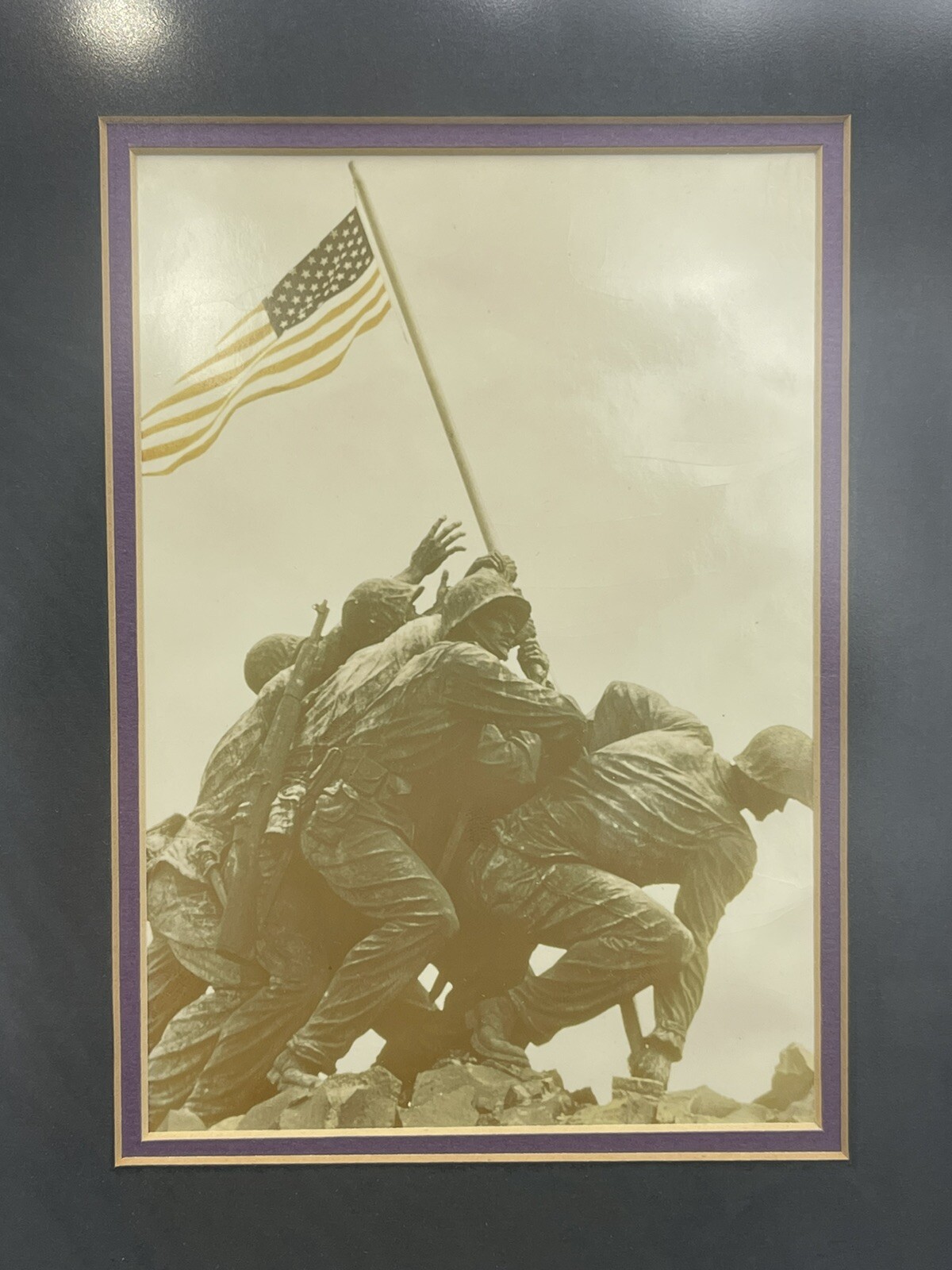 WWII Battle of Iwo Jima (1945) Poster FLAG RAISING ON IWO JIMA Gallery ...