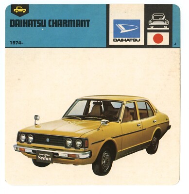 Daihatsu Charmant - GT / Production Car Edito Service SA Auto Rally ...