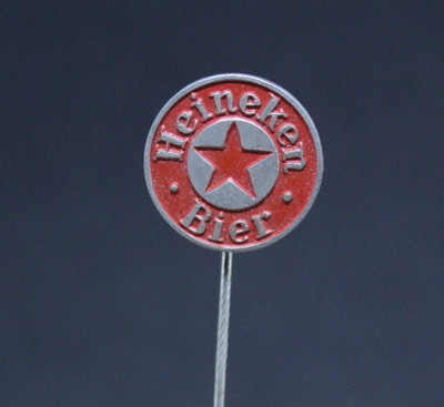 Vintage PIN Pin HEINEKEN BIER Beer Badge Tie Enameled Metal c1960 | eBay