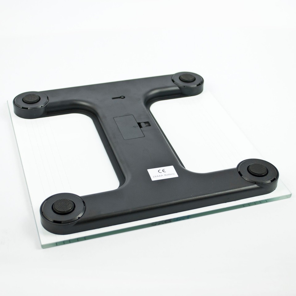 Digital Electronic Glass Bathroom Scales Weighing 180kg Weight Scale KG ...