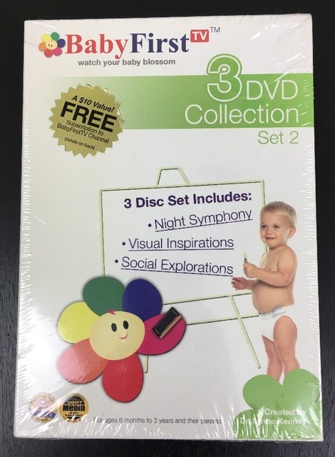 BabyFirst TV - 3 DVD Collection Set 1 (DVD, 2007) for sale online | eBay