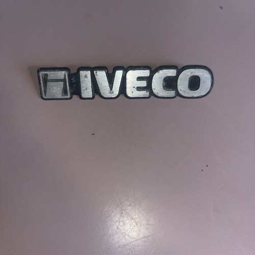Iveco 100 Truck lorry Front Dash Board Emblem LOGO Inside Cab Vintage ...