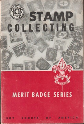 Boy Scouts of America Merit Badge Series Stamp Collecting 55 Pg Booklet ...