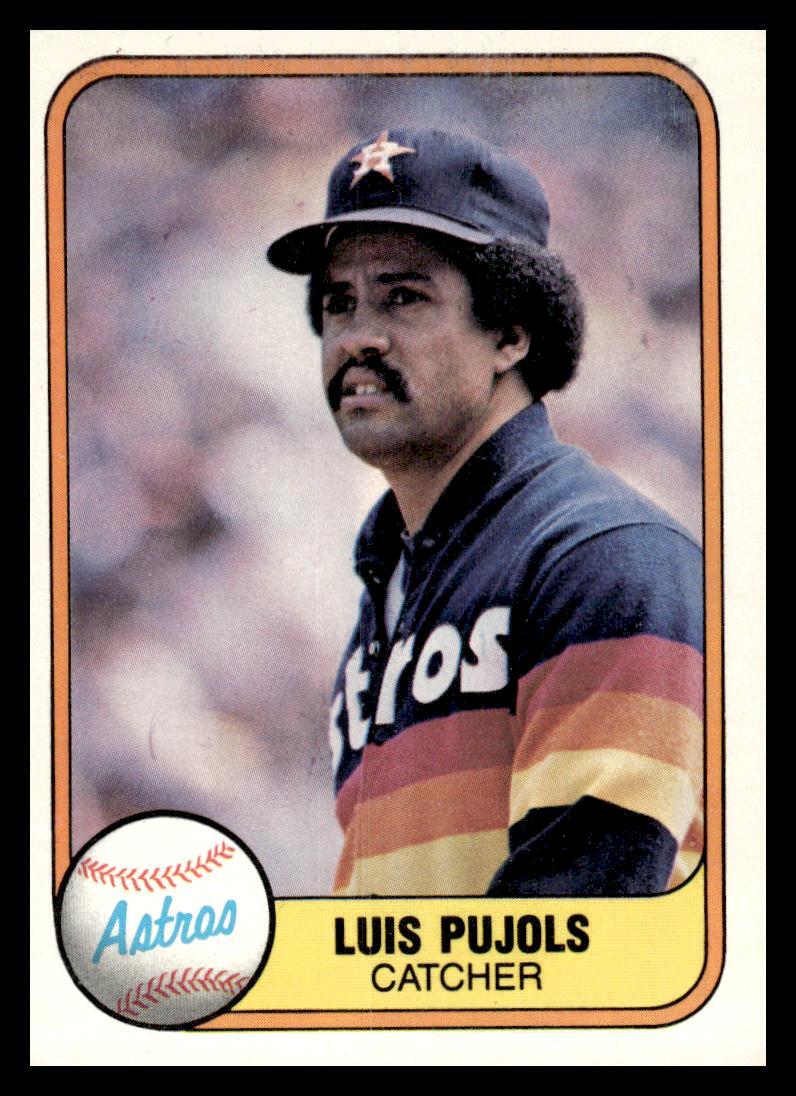 1981 Fleer #68 Luis Pujols Houston Astros | eBay