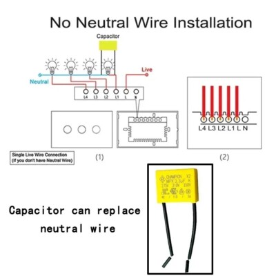 Polypropylene Film Safety Capacitor,Smart Touch Switches without ...