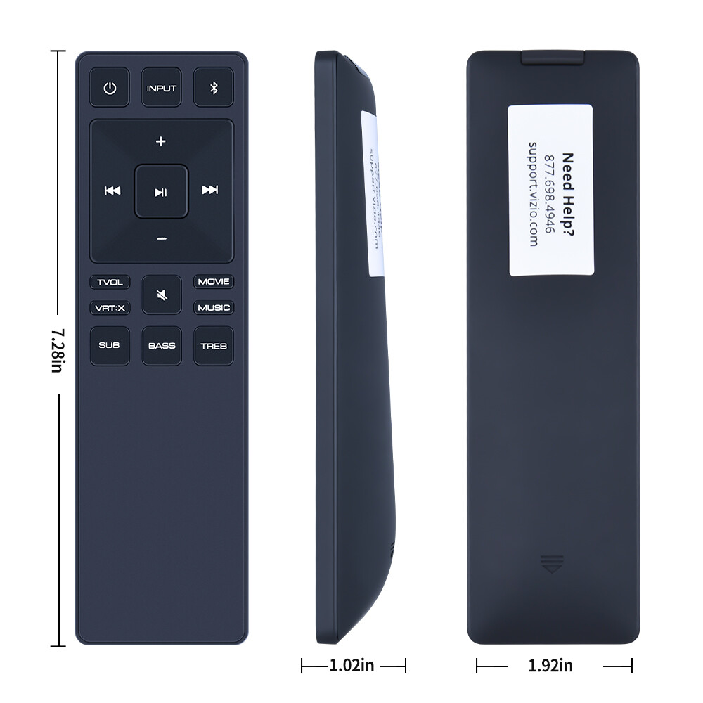 XRS321n-G Remote Control For Vizio Sound Bar SB2021N-G6 SB3851-D0 ...