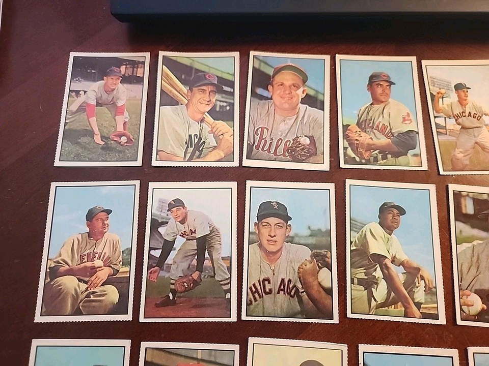 1953 Bowman Color - Dover Reprint Lot Of 26 Cards 1983 NICE! | eBay