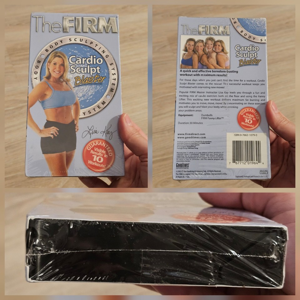 Vintage The Firm Workout Set Of 13 VHS Tapes Factory Sealed | eBay