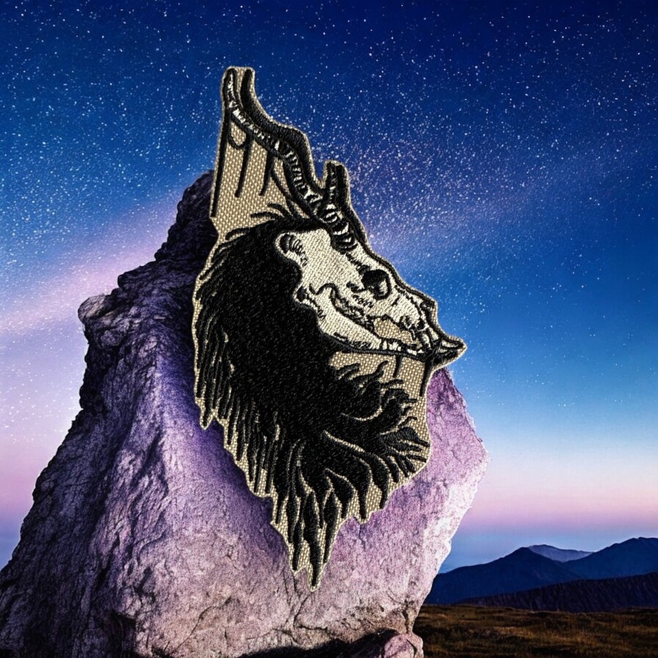 Frozen Terror Wendigo Embroidery Patch 3" X 6" | eBay