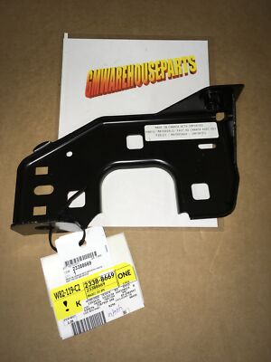2019 SILVERADO SIERRA PASSENGER SIDE FRONT BUMPER BRACKET NEW GM ...
