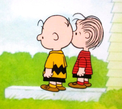 1980's PEANUTS CHARLIE BROWN + LINUS Charles Schulz ORIGINAL PRODUCTION ...