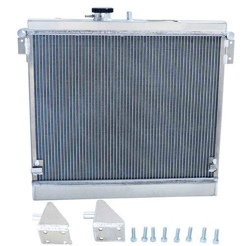 2 Row Radiator For 06-12 Hummer H3 H3T Chevy Colorado GMC Canyon 2.8L 3 ...