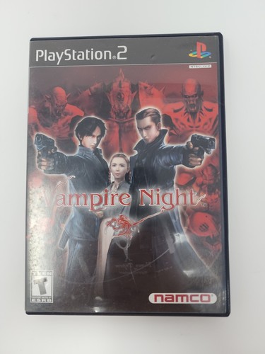 Vampire Night (Sony PlayStation 2, PS2, 2001) Authentic, Complete ...