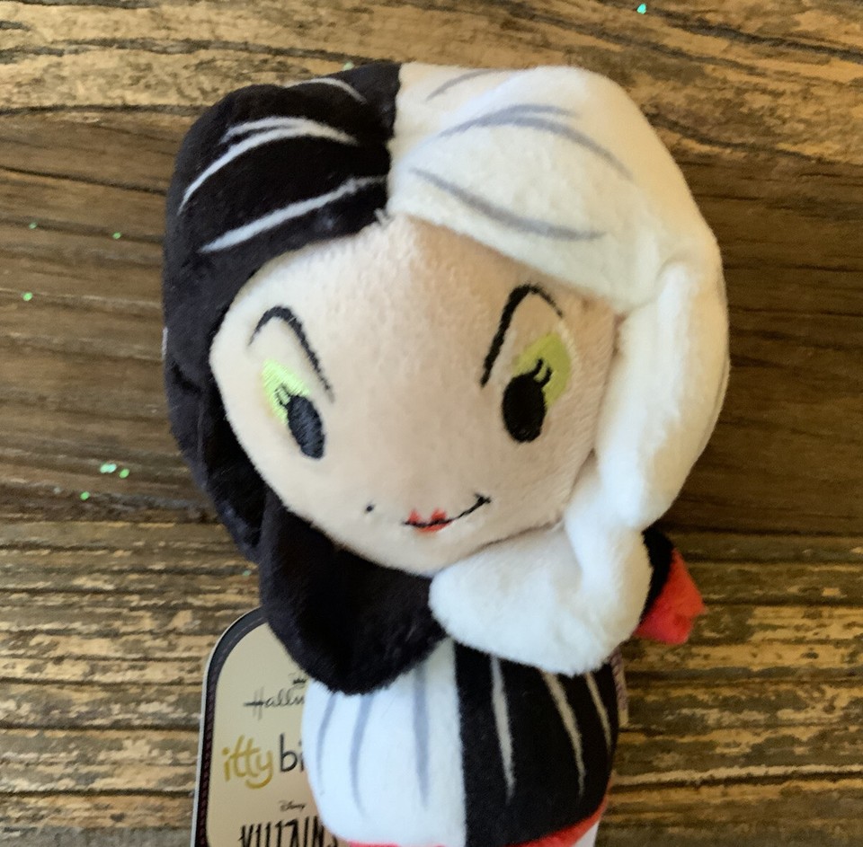 Hallmark Itty Bittys CRUELLA DE VIL From New Movie Emma Stone NWT Plush ...