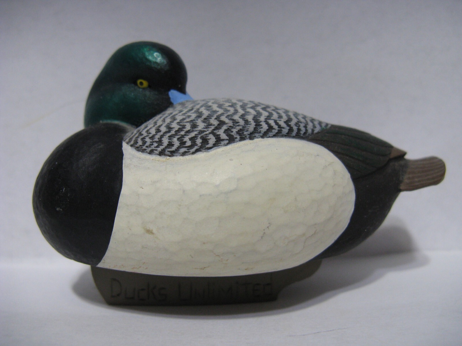 Jett Brunet Ducks Unlimited Miniature Scaup Decoy, 2004, no box | eBay