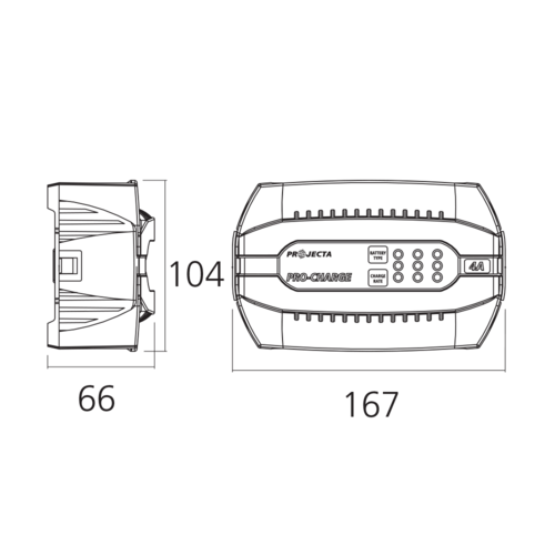 Projecta PC400 12 Volt Automatic Battery Charger 4 amp 6 stage | eBay