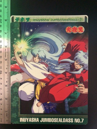 INUYASHA Jumbo Sticker 8in 2002 RUMIKO TAKAHASHI Unused Japan No.7 | eBay