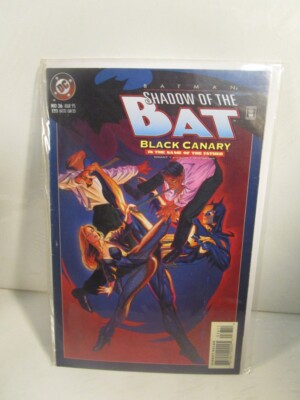 BATMAN : SHADOW OF THE BAT #36 BLACK CANARY DC 1995 | eBay