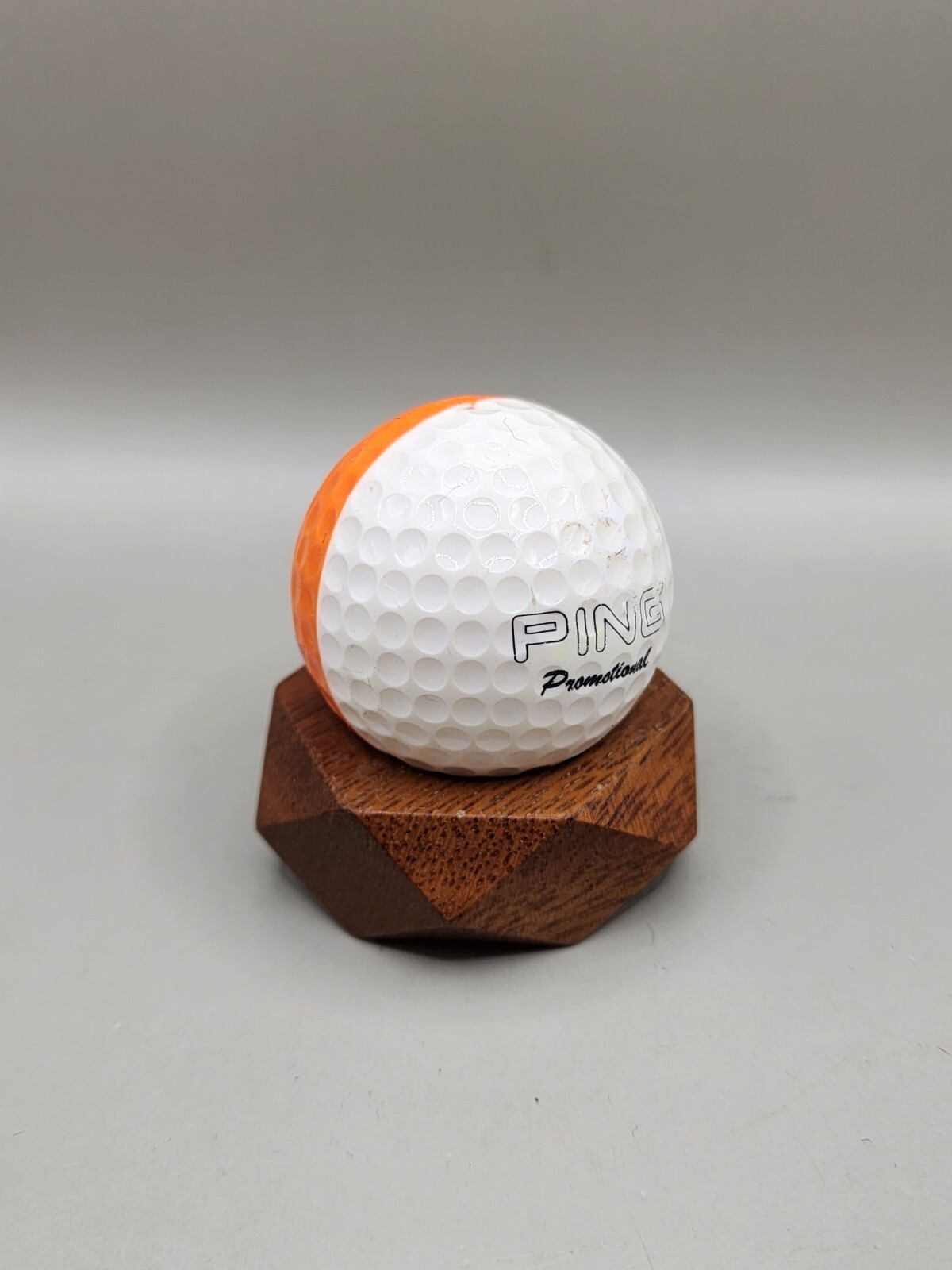 Ping Golf Ball Orange & White Two Tone Ping Promotional Collectors ...