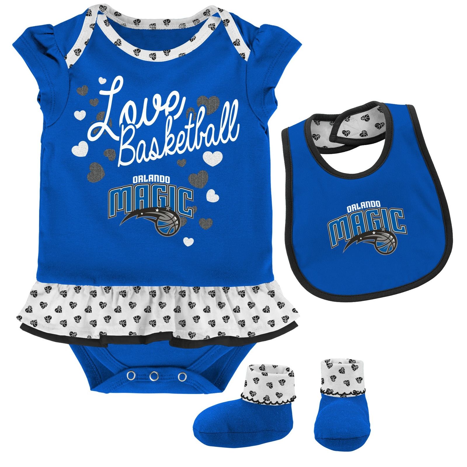 NBA Orlando Magic Girls 24m Outfit & Bib Set Basketball for sale online ...