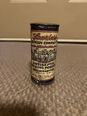 Vintage Scarless Remedy Company’s Antiseptic Healing Powder for ...