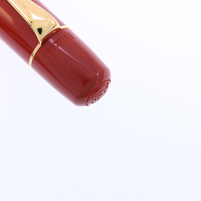 Pelikan M101N Tortoiseshell Red Fountain Pen, Broad Nib | eBay