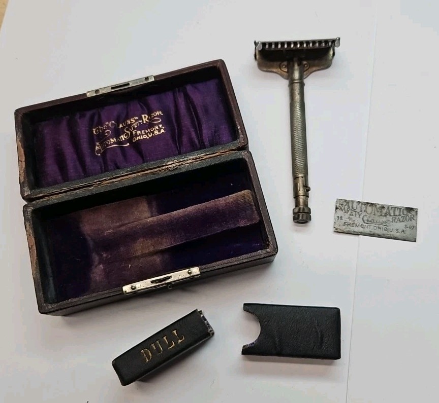 1920's-30's GBE clauss Automatic Safety Razor With Box | eBay