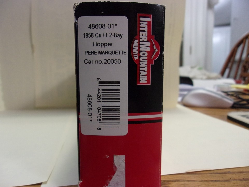 Intermountain Railway 1958 Cu.Ft. Hopper Pete Marquette, Road # 20050 ...