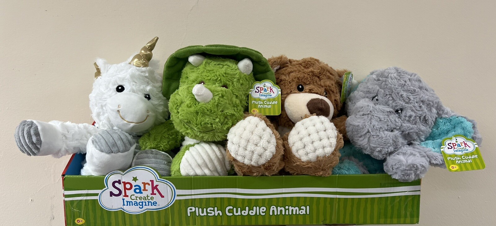 Spark Create Imagine Plush Cuddle Animals 3+yrs Set Of Four | eBay