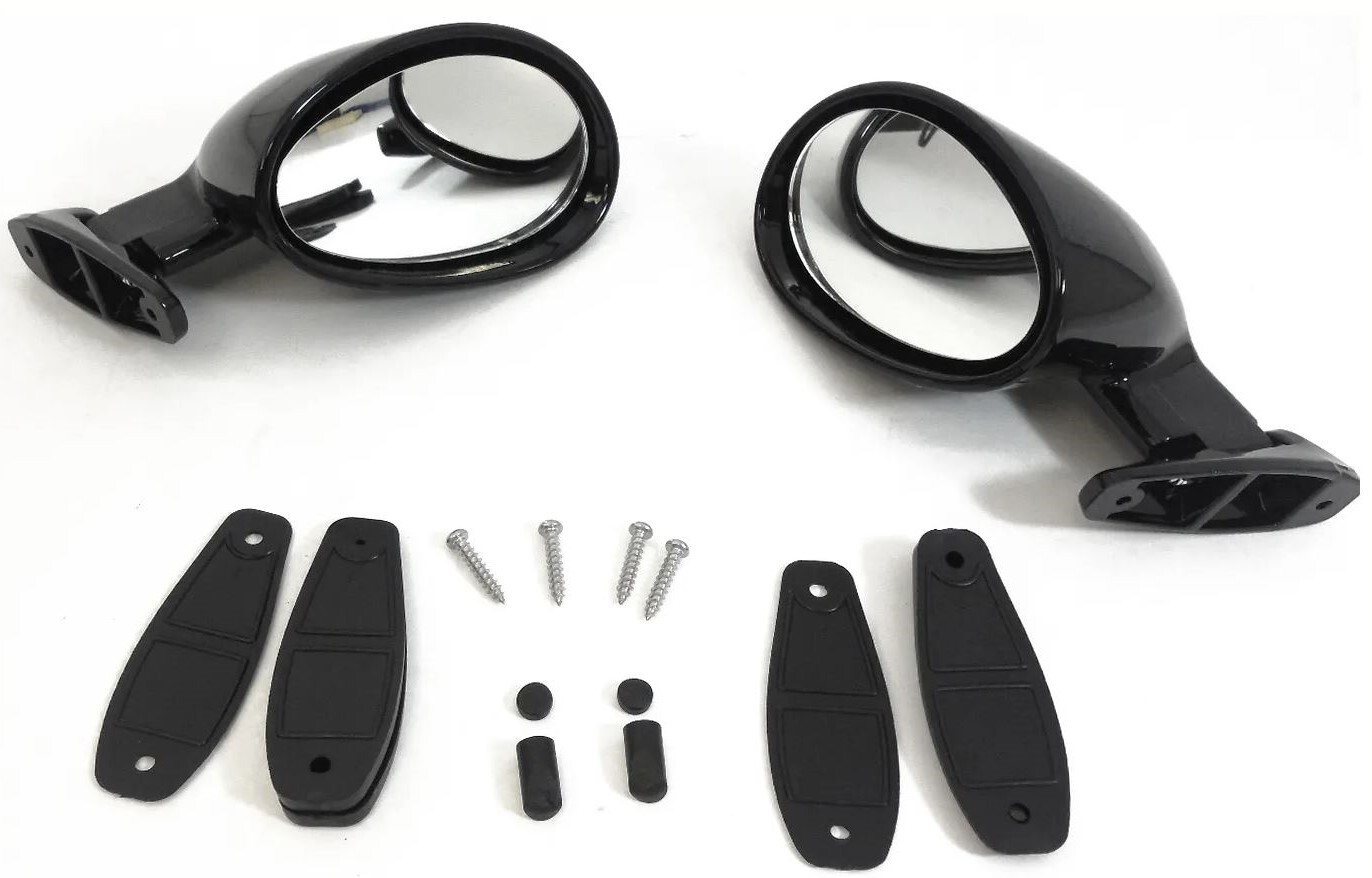 California Custom Side Mirrors - Hot Rod/ Street Rod Custom Car #1021T ...