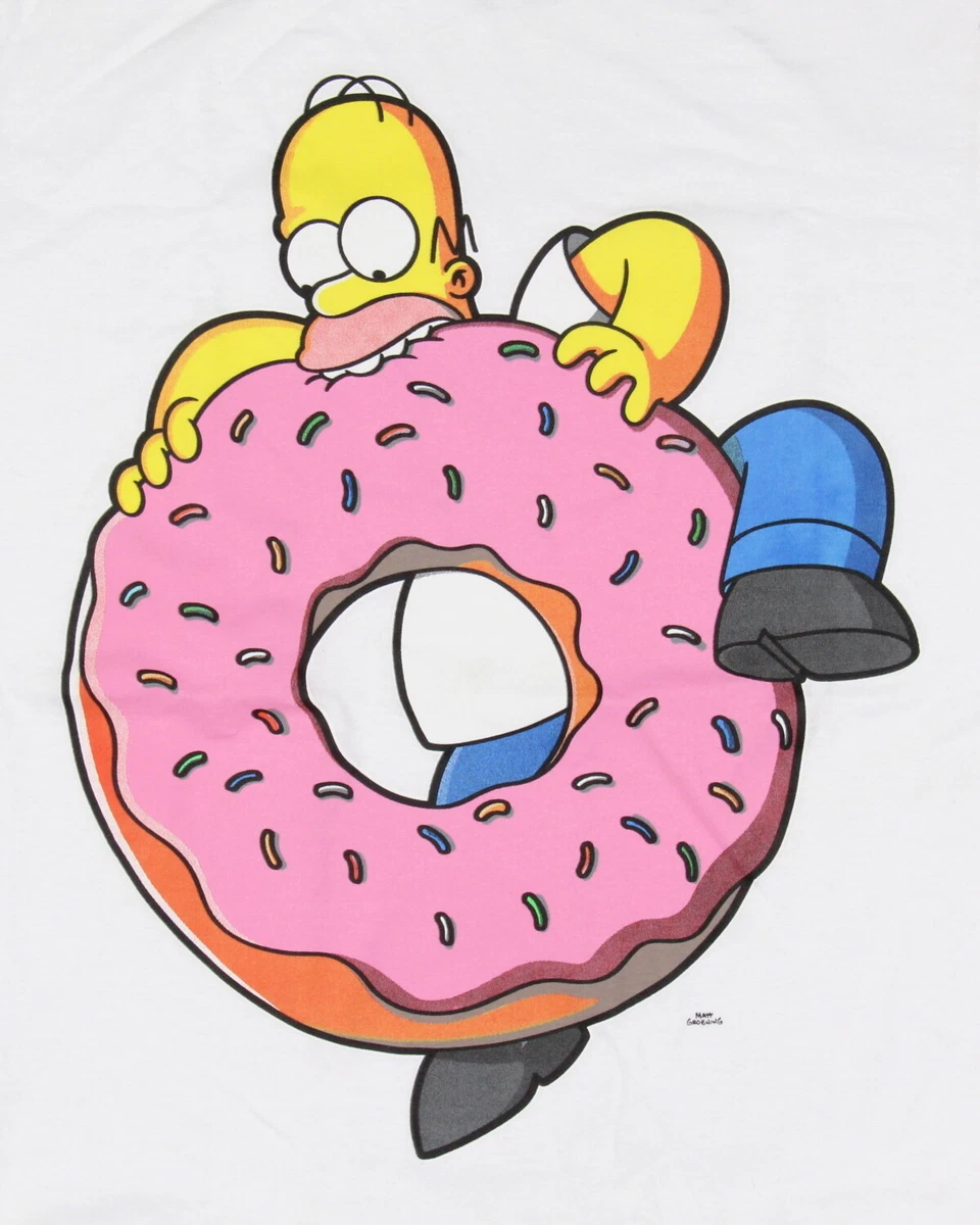 Pink Donut Simpsons