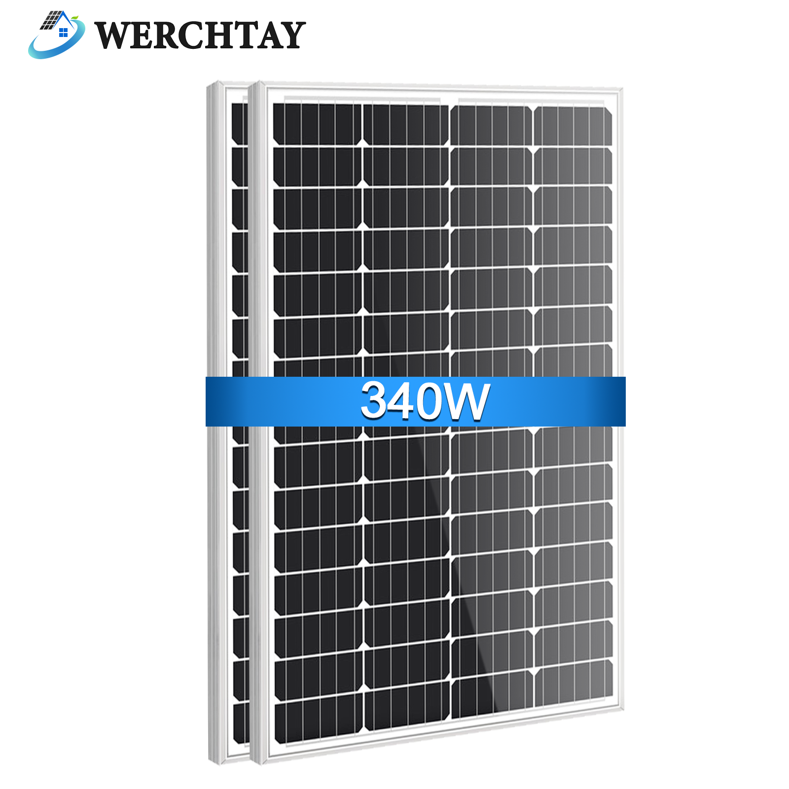 100W 200W 400W 680W Solar Panel kit 12V Mono RV Campervan Caravans boat ...