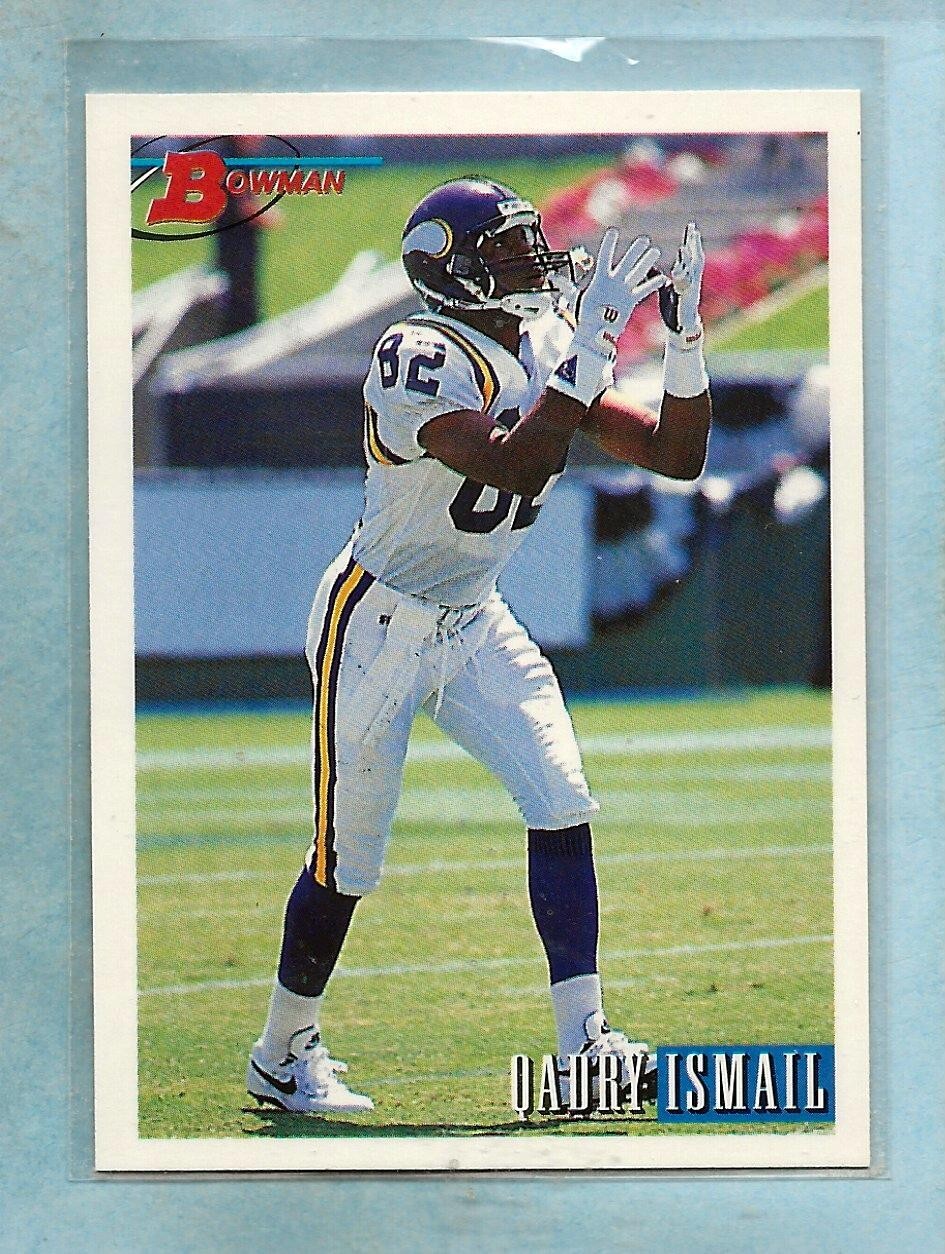 QADRY ISMAIL - 1993 Bowman "Rookie" - #321 - Vikings - Comb. Shipping ...